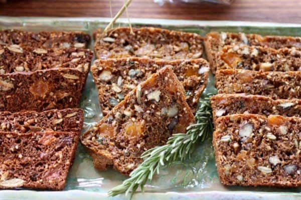 The best crazy good fruit crackers are Apricot Pecan Crisps - LiveBest