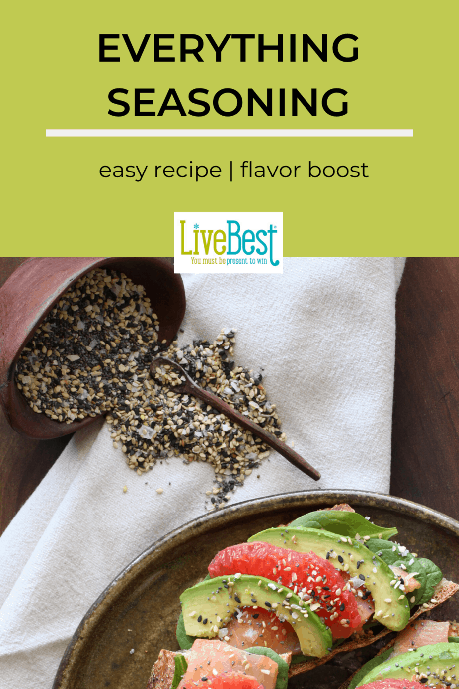 How to make Everything Bagel Seasoning + Smoked Salmon, Grapefruit ...